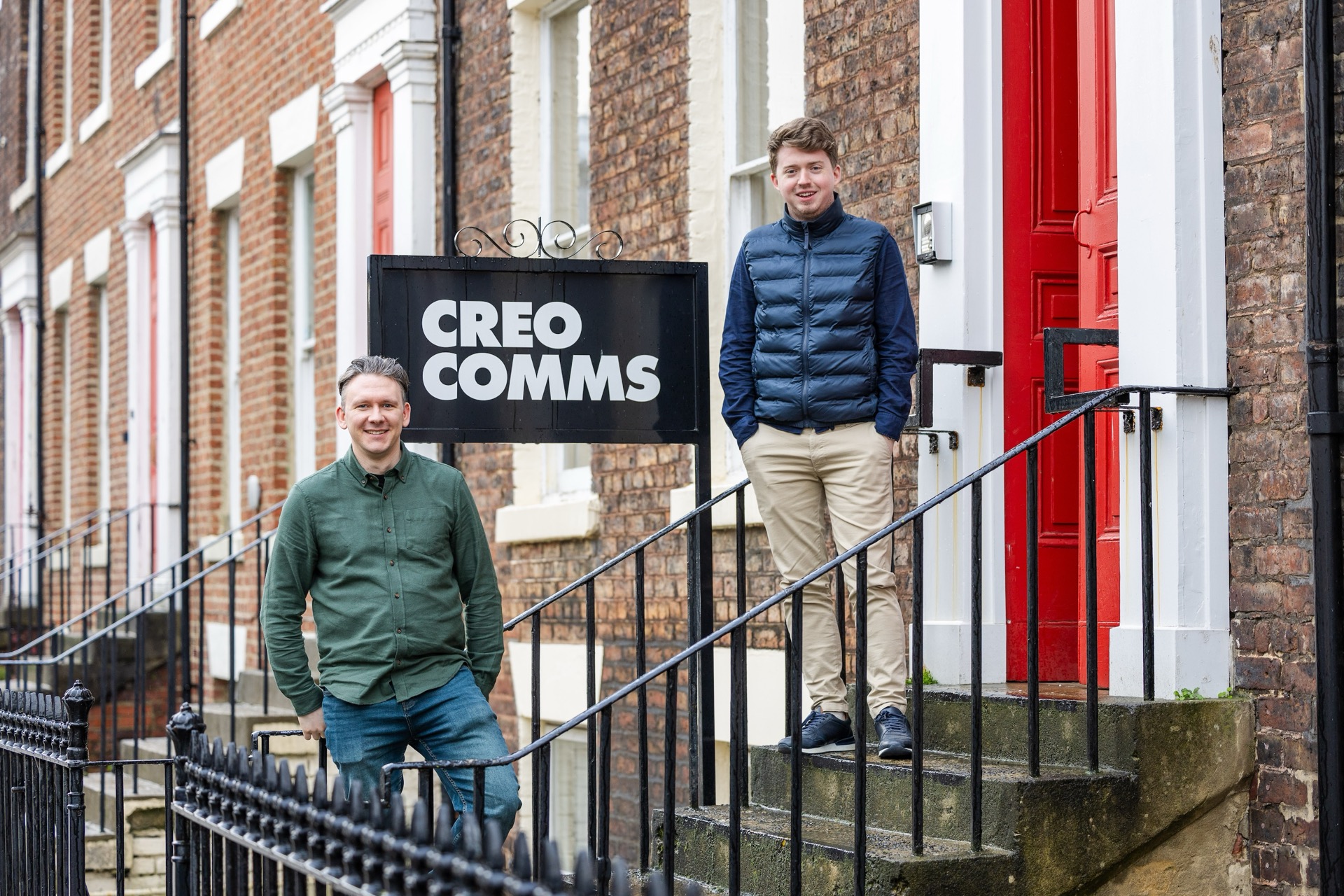 Two new hires at Creo Comms - Welcome, Ryan and Michael! - Creo Comms